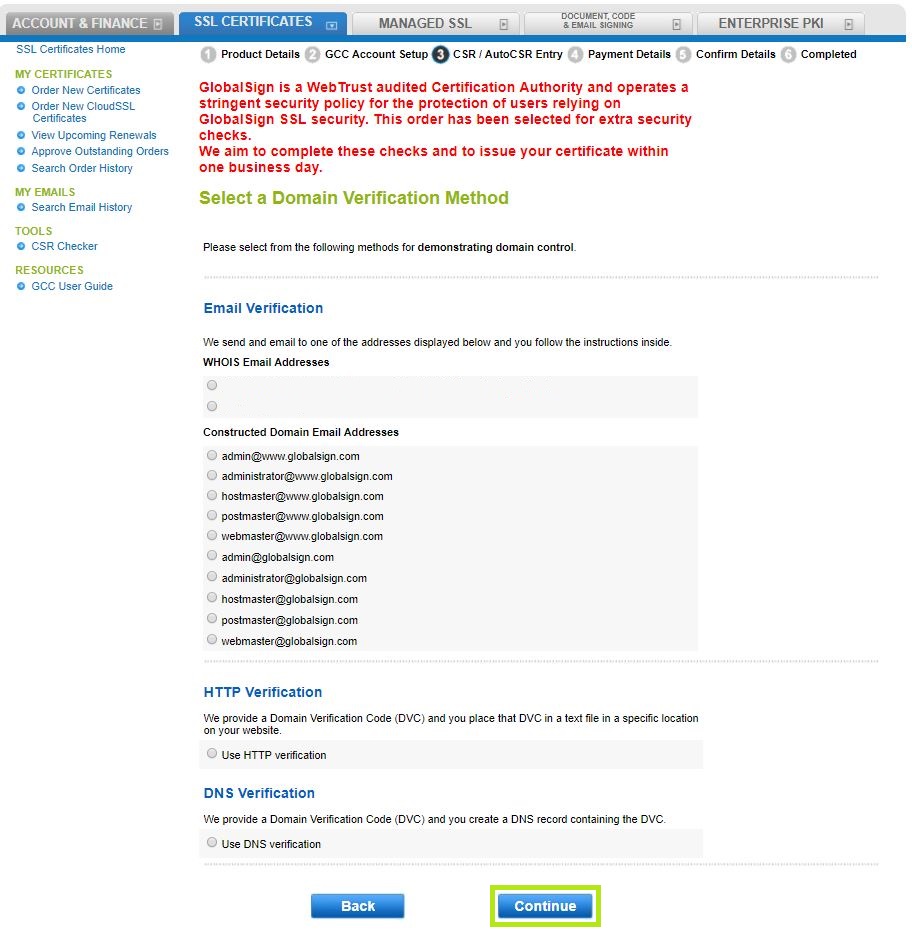 How to Order a New SSL Certificate :: How to Order a New SSL ...